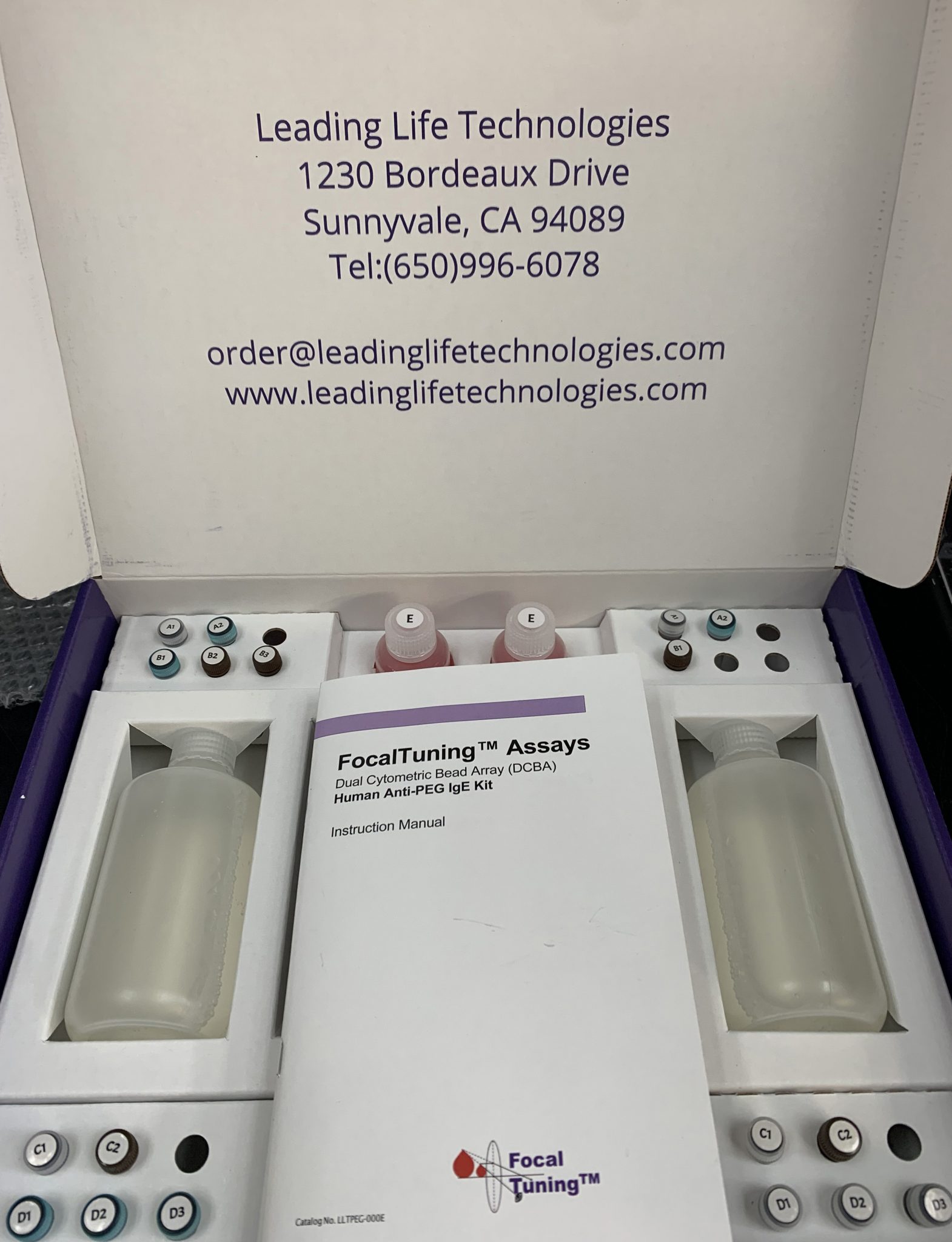 Solution – Tackling PEG anaphylaxis